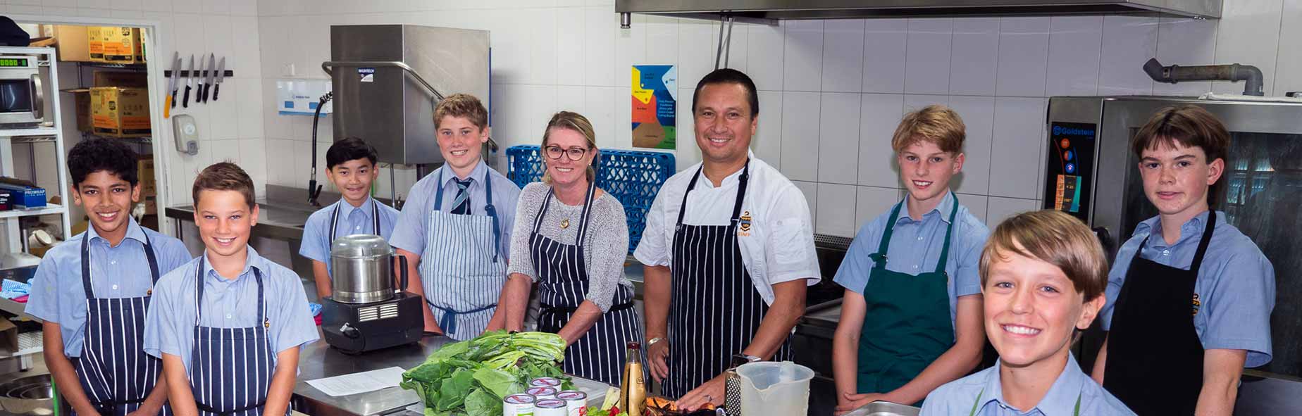 COOKING ON THE MENU AT HALE - Hale School